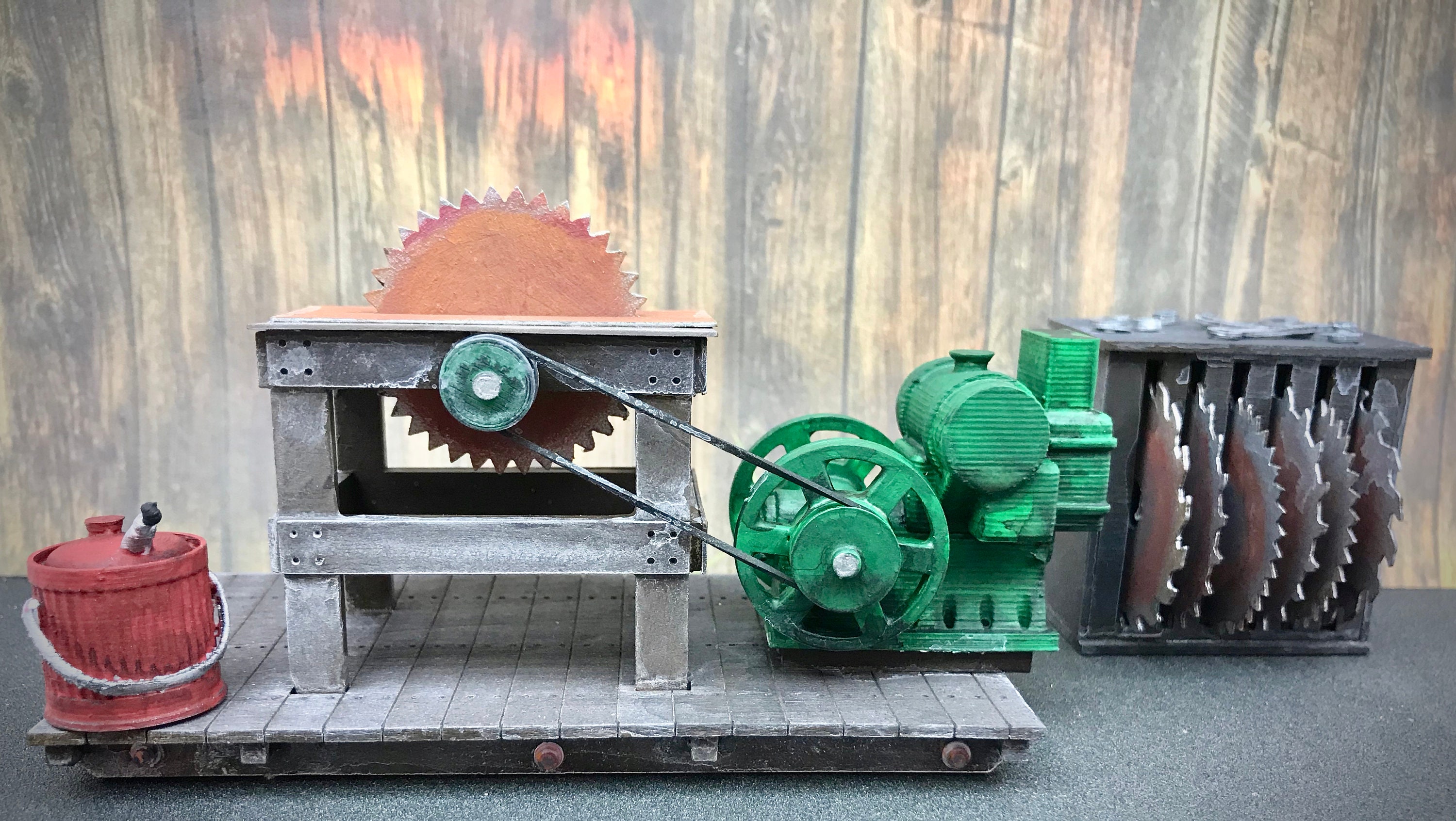 RTR Table Saw Blade Caddy G Scale (1:24) - Etsy