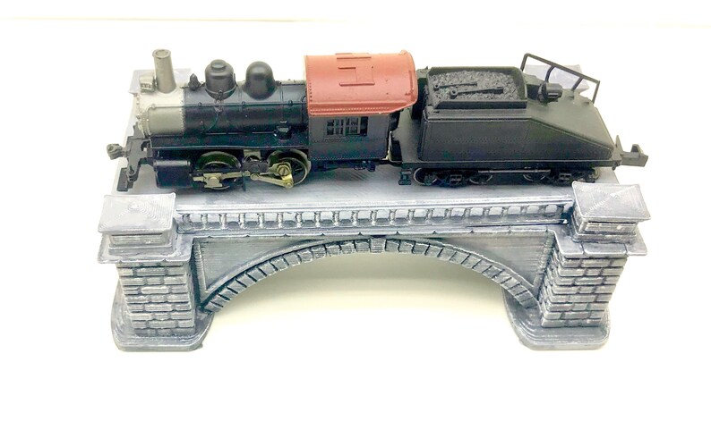 N Scale Stone Arch Bridge RTR Custom Designed/assembled/painted 1:160 ...