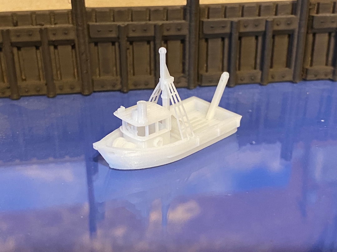 Z Scale Fishing Trawler Scale Model Engineering Platinum Series 1:220 ...