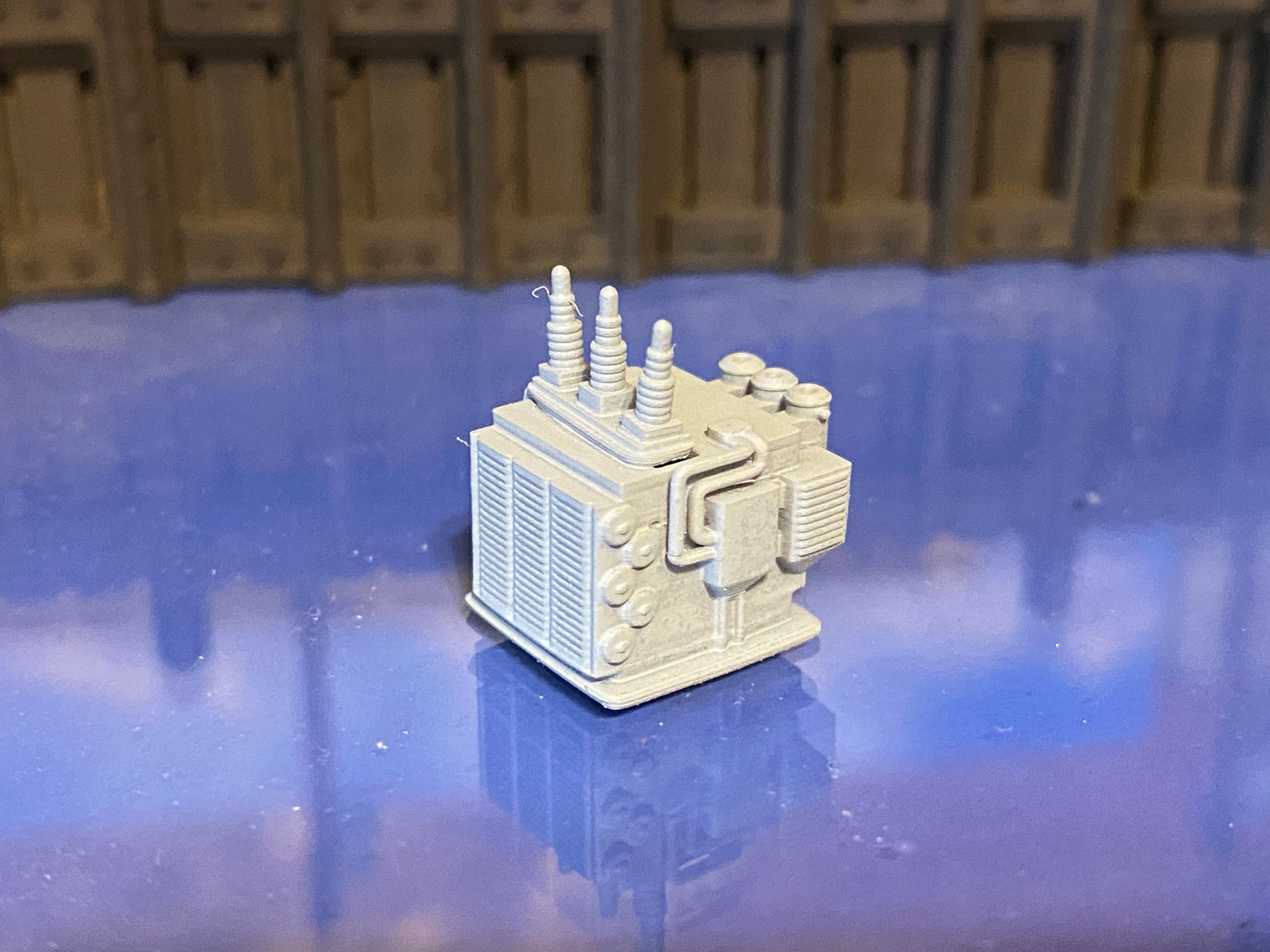 Z Scale Electrical Substation Transformer RTR Scale Model Engineering ...