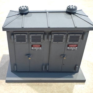 Electrical Control Cabinet in O Scale Custom Designed & Built RTR ...