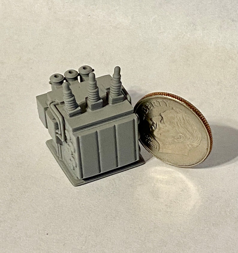 N Scale Model Electrical Substation Transformer RTR (1:160) Museum ...
