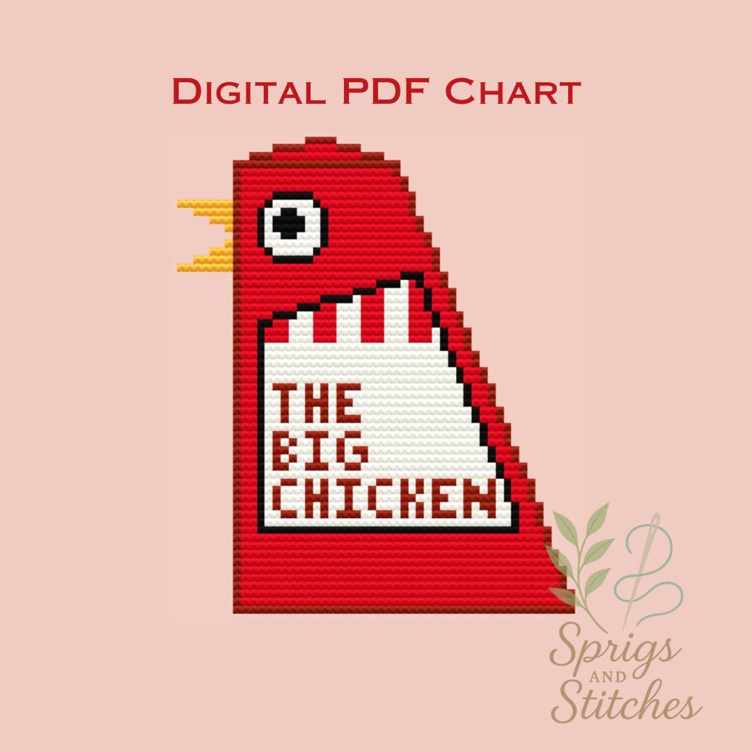 The Big Chicken: Landmark in Marietta, Georgia | Needlepoint and Cross ...