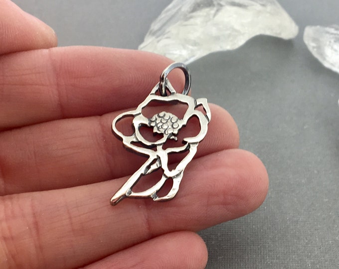 Columbine Pendant - Etsy