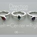 Pear Shaped Stacking Ring Stackable Birthstone Ring Stackable Ring ...