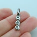 Three Stone Pendant - Etsy