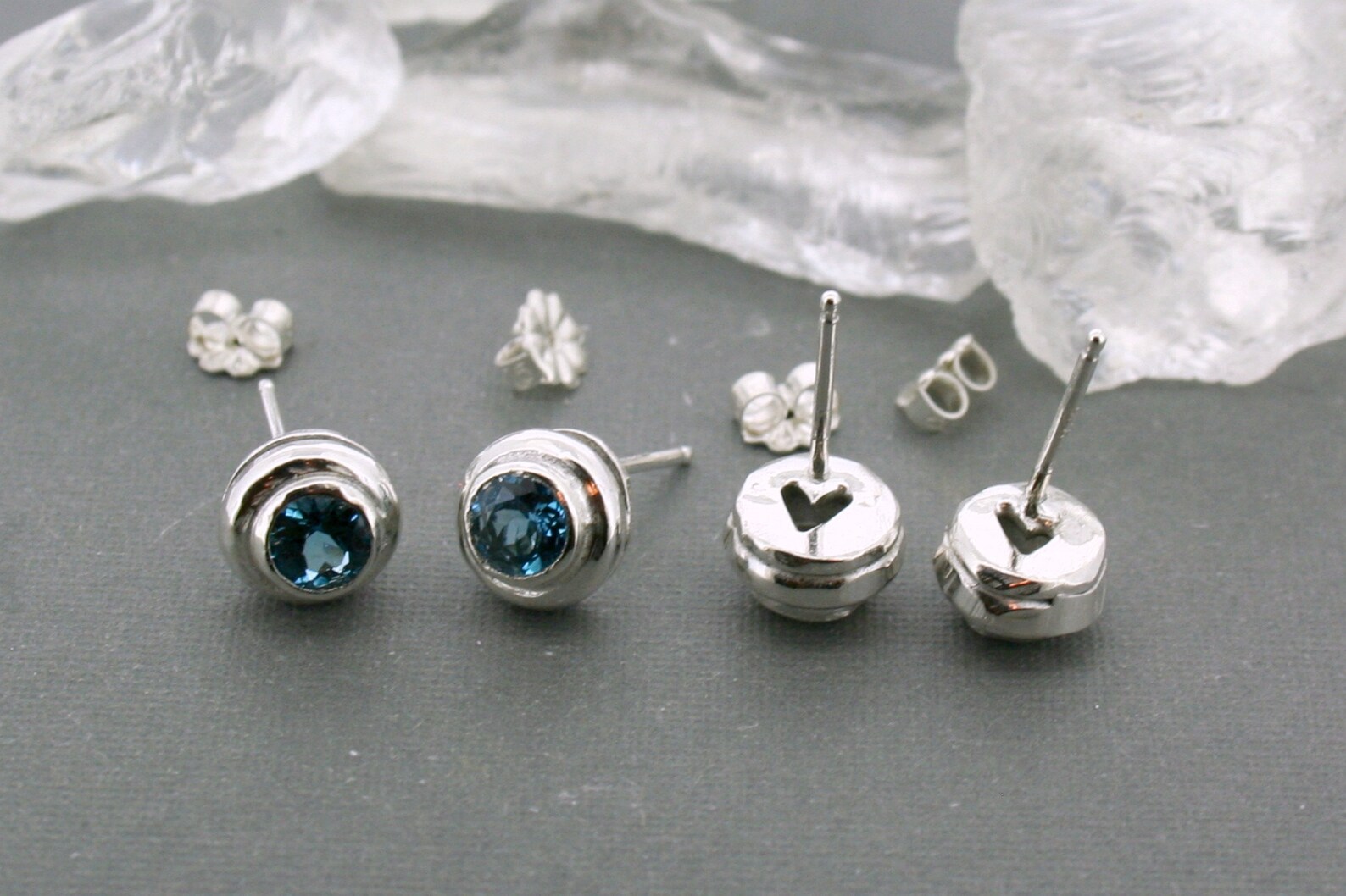 Birthstone Earrings Birthstone Stud Earrings Stud Earrings - Etsy