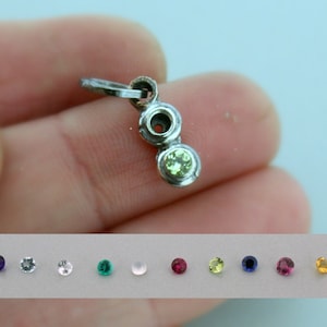 Two Stone Pendant - Etsy