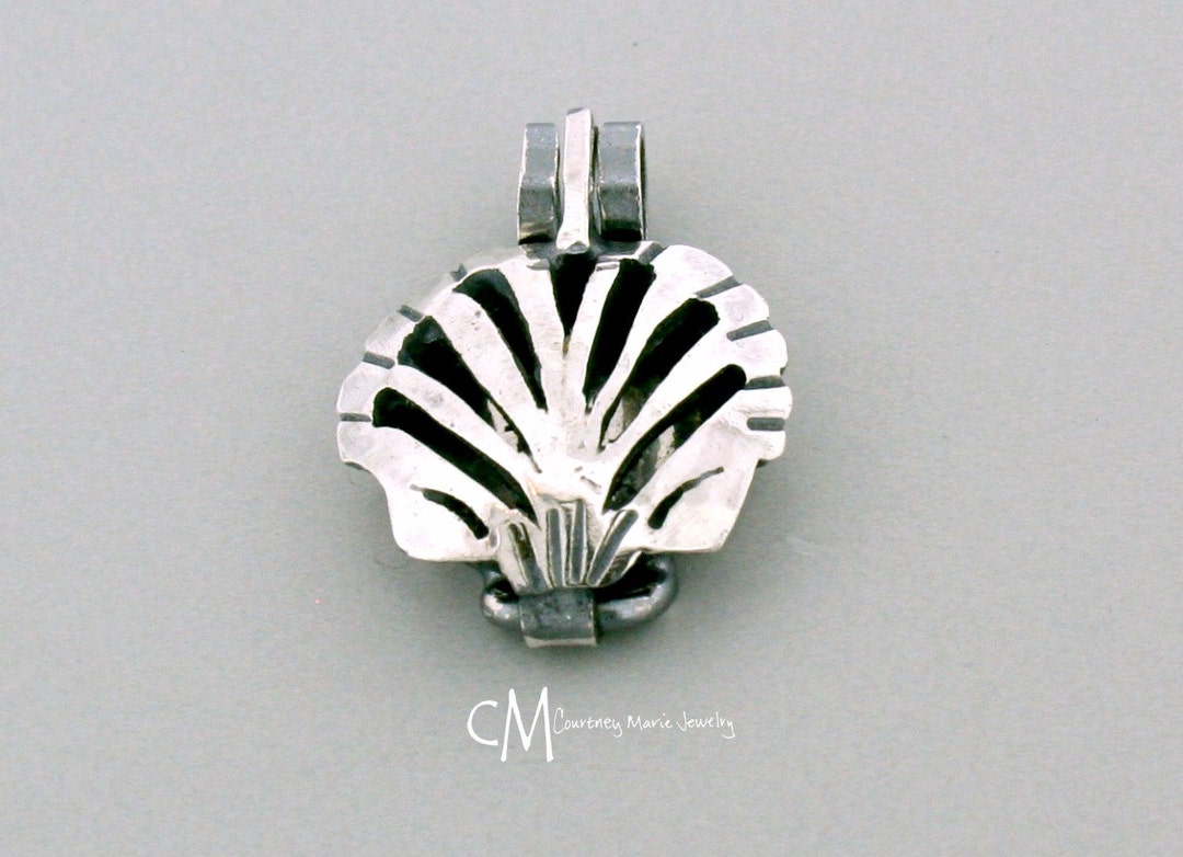 Aromatherapy Diffuser Pendant - Diffuser Pendant - Sea Shell Pendant ...