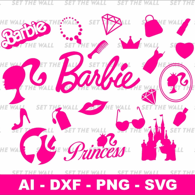 Barbie Svg - Etsy