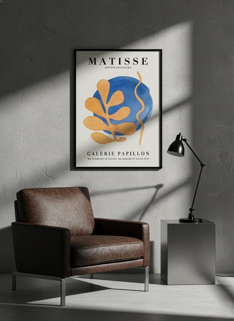 Matisse Poster Set of 10 Printable Wall Art, Colorful Abstract ...