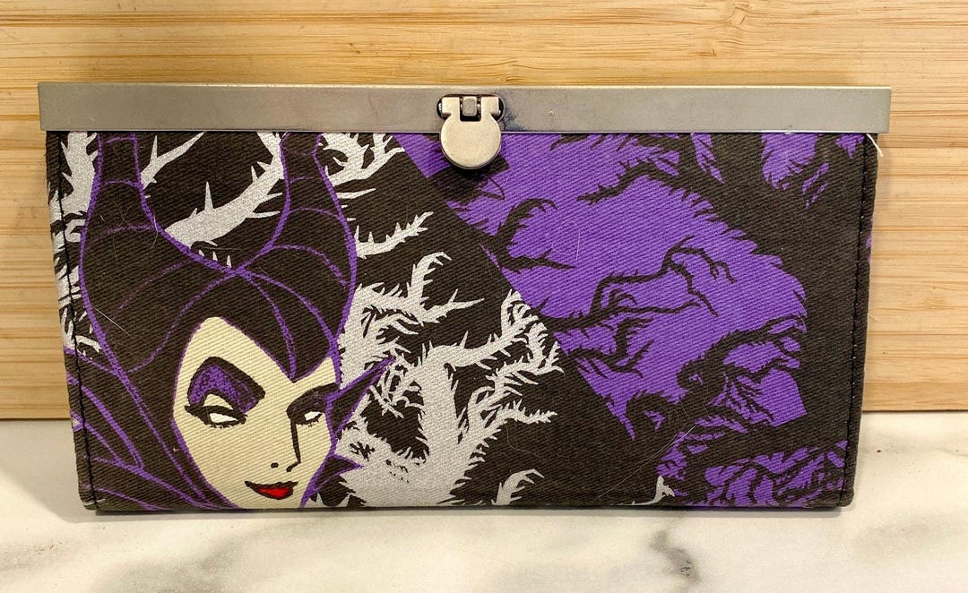 Loungefly Disney Villains Sleeping Beauty Maleficent Wallet Clutch New ...