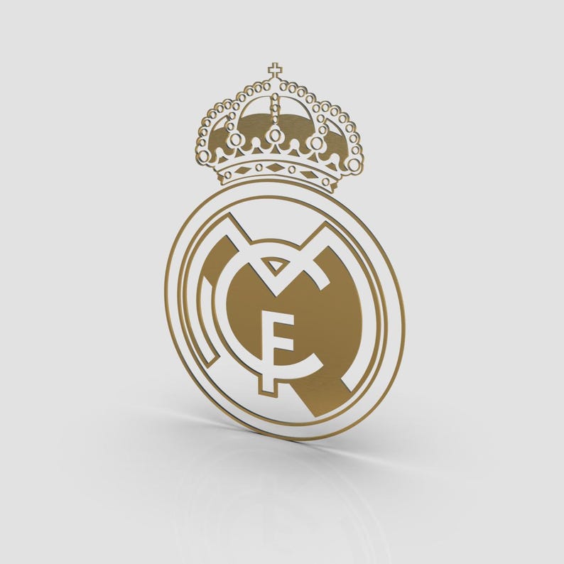 Real Madrid Football Club Logo - Download Free Dxf for Cnc Plasma ...