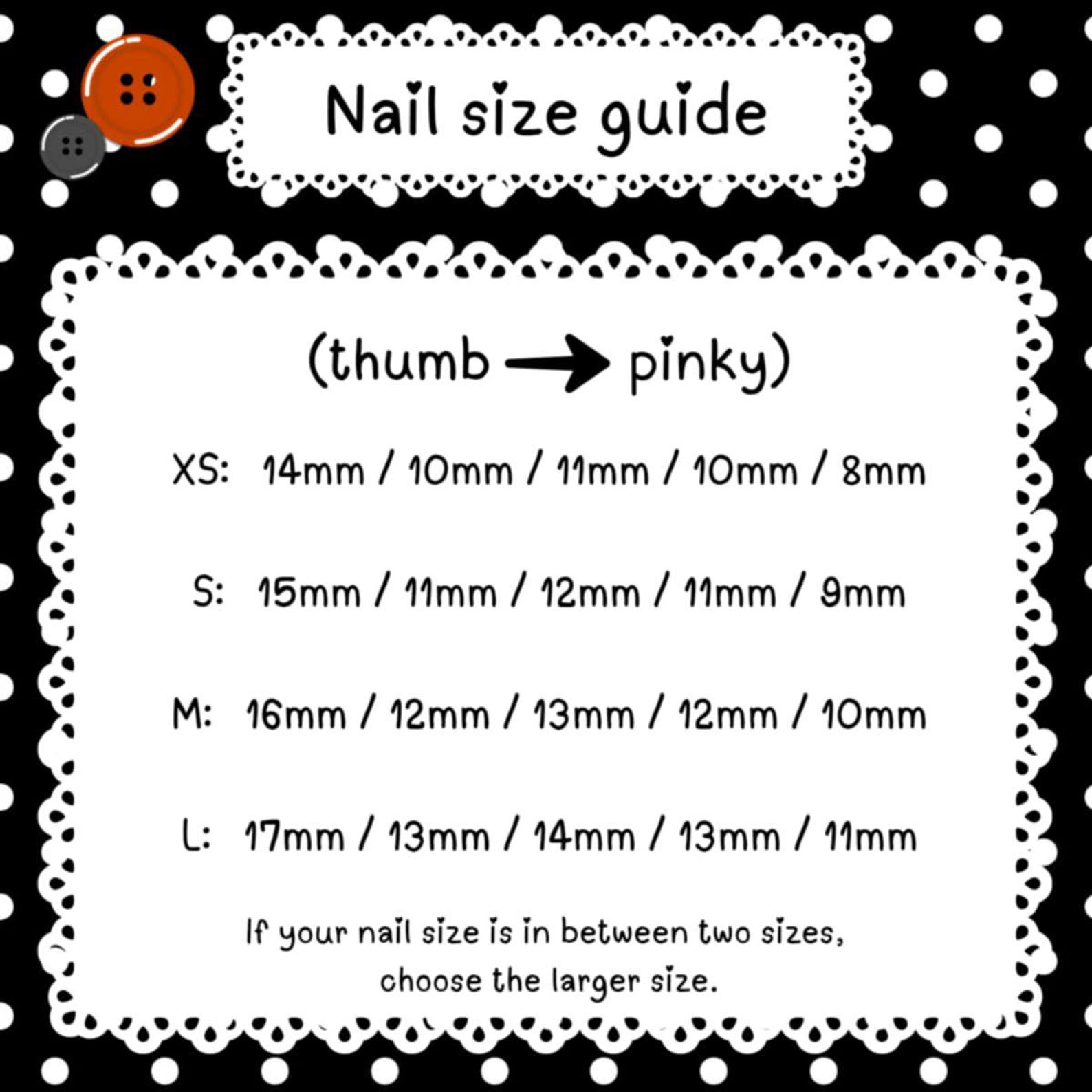 Dessert Inspired Nails - Handmade Medium Almond Press on Nails ...