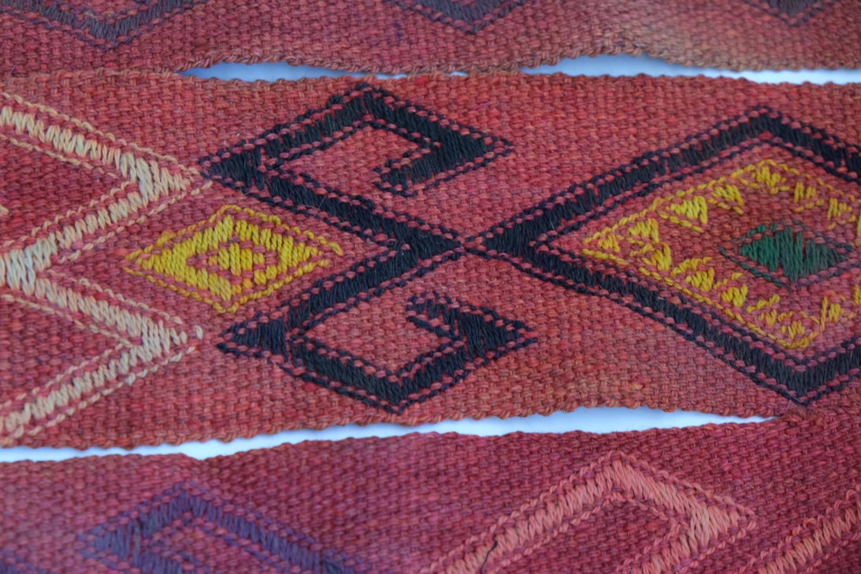 Uzbek yurt decor Wool tent bandUzbek decorRoom | Etsy