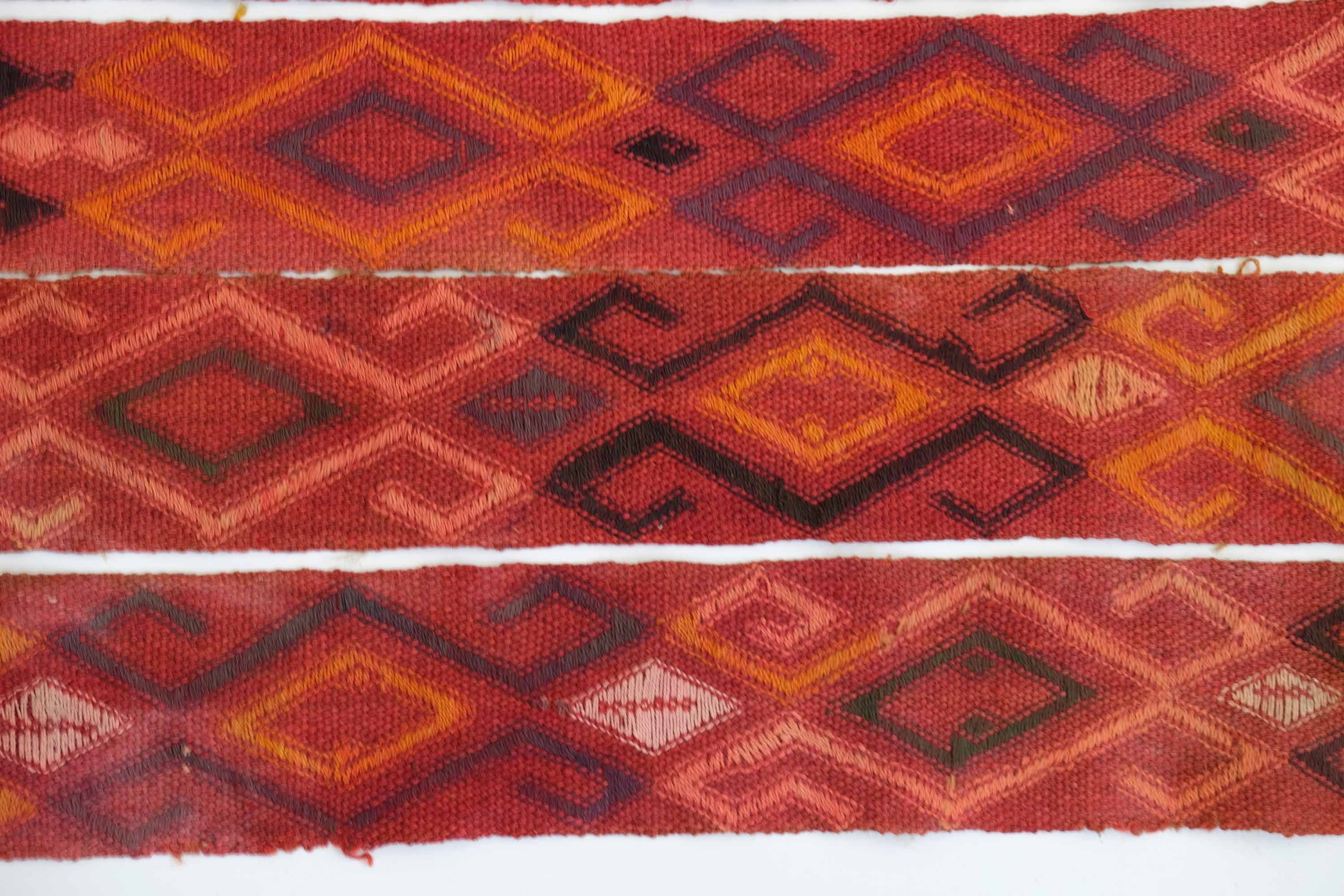 Uzbek yurt decor Wool tent bandUzbek decorRoom | Etsy