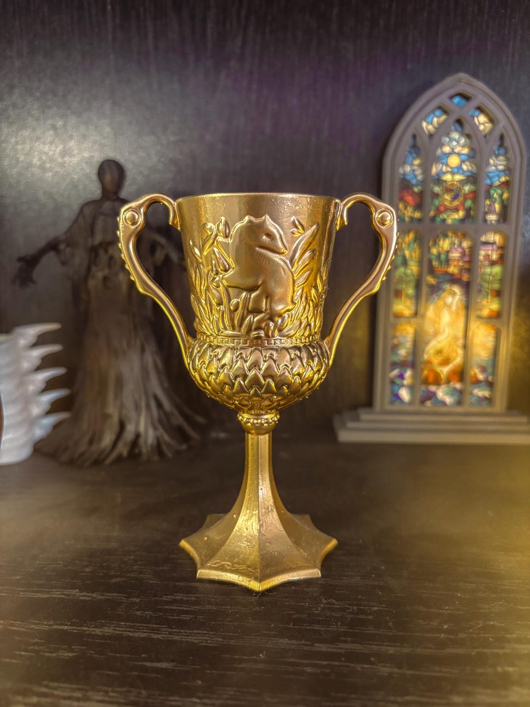 Insipred by Hufflepuff Cup Figure - Etsy