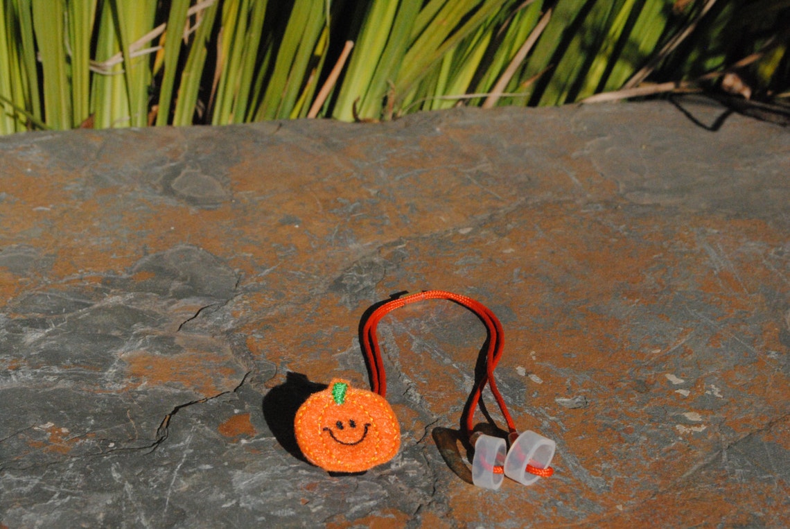 Pumpkin - Hearing Aid Cord or Cochlear Implant Cord - Etsy