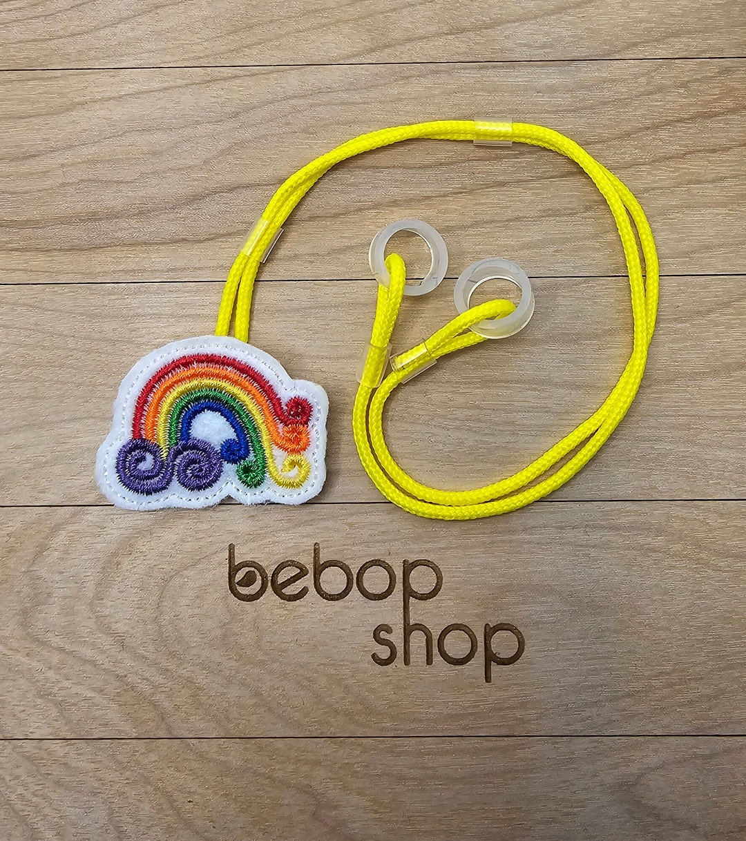 Rainbow - Hearing Aid Cord or Cochlear Implant Cord - Etsy
