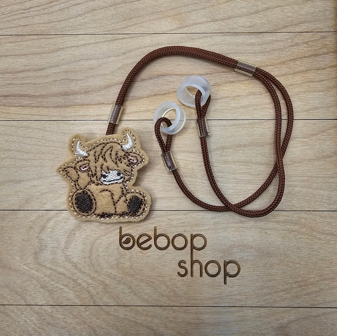 Callie the Highland Cow - Hearing Aid Cord or Cochlear Implant Cord - Etsy