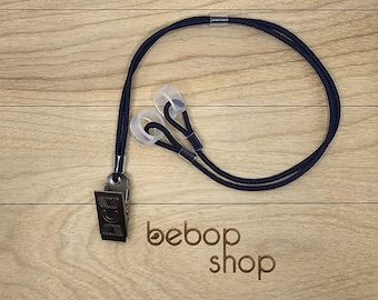 Purple Single Retention Cord Hearing Aid Cochlear Implant Lanyard With ...