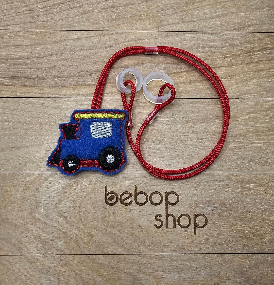 Blue Train - Hearing Aid Cord or Cochlear Implant Cord - Etsy