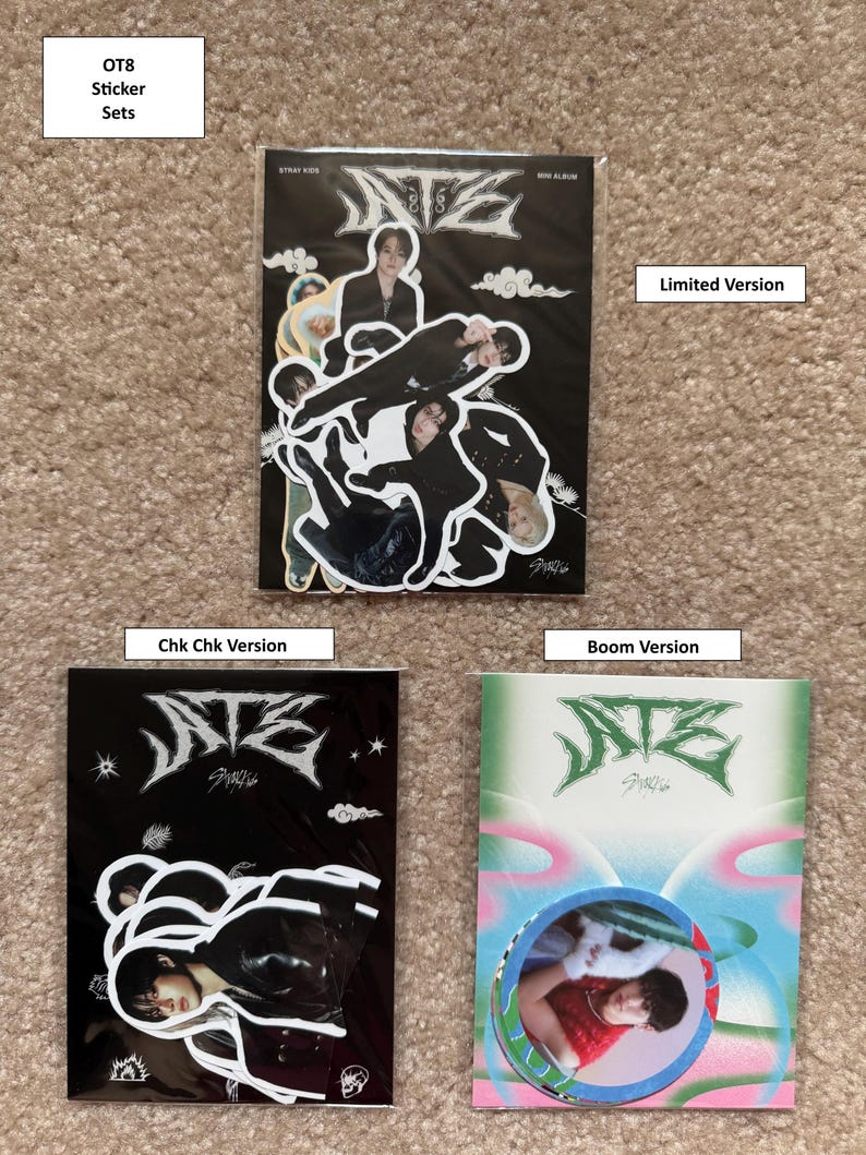 Official Stray Kids ATE Photocards, Albums, Posters, Stickers, Etc. - Etsy