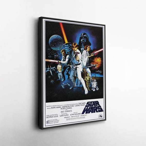 Starwars 1977 Poster - Etsy