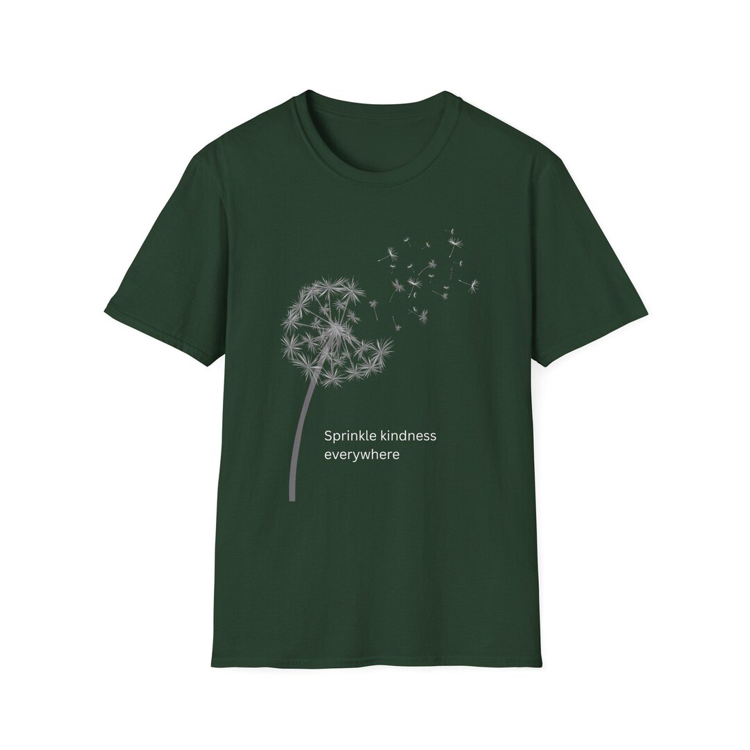 Sprinkle Kindness Everywhere T-shirt: Unisex Softstyle Tee, Positive ...