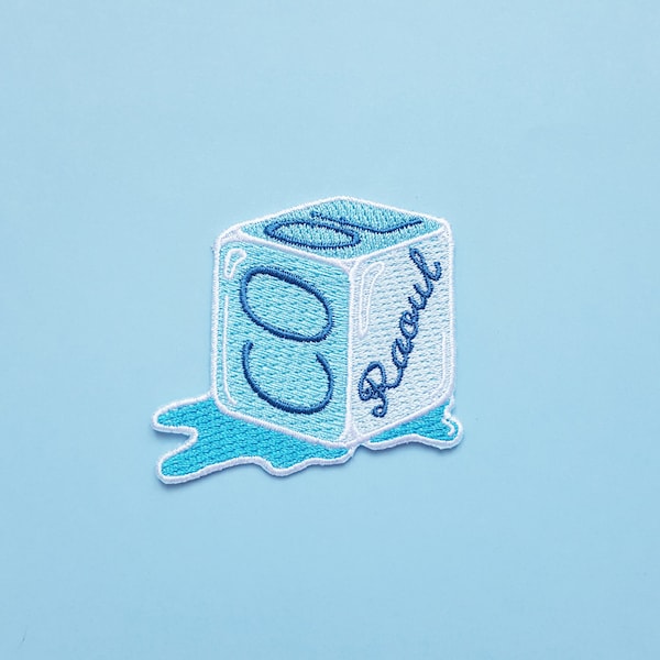 Ice Cube Velcro Patch - Etsy