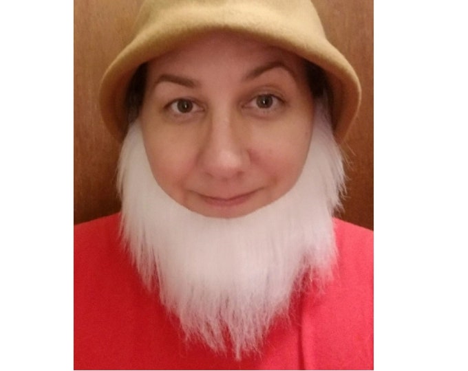 7 Dwarfs Beards Doc, Grumpy, Sneezy, Happy, Bashful, Sleepy White Beard Long or Short - Etsy
