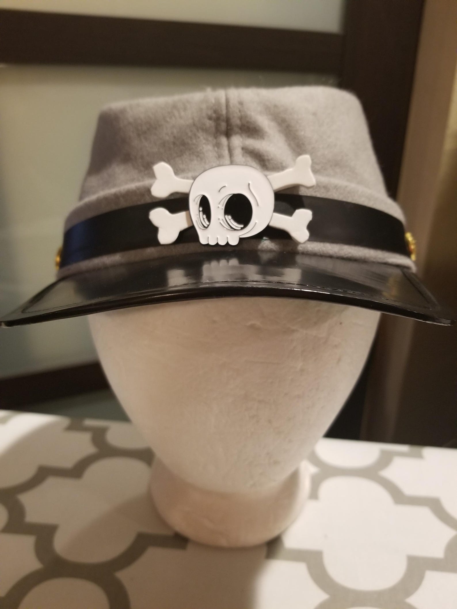 Noodle Hat Gorillaz Cosplay Noodle's Cap With Skull Crossbones From ...