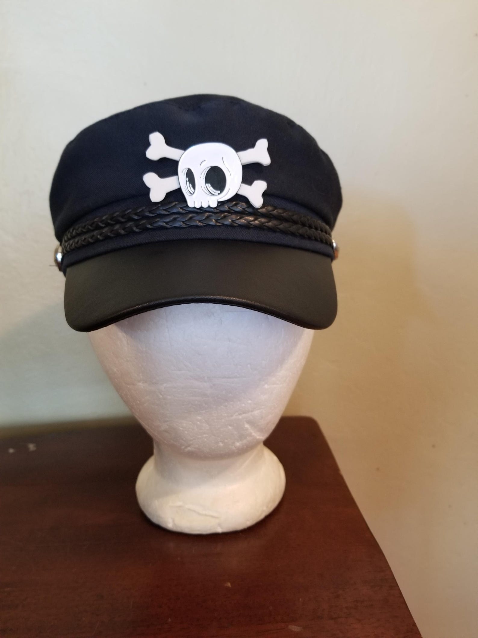 Noodle Hat Gorillaz Cosplay Noodle's Cap With Skull Crossbones From ...