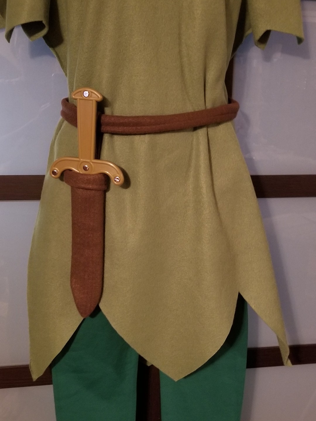 Peter Pan Dagger 14" Plastic Toy Knife With Sheath and Belt for Your ...