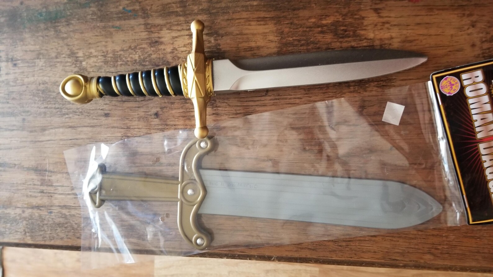 Peter Pan Dagger 14" Plastic Toy Knife With Sheath and Belt for Your ...