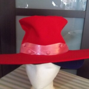 Alucard Hat Custom Made Available in RED Gloves With Cuffs and Cravat ...