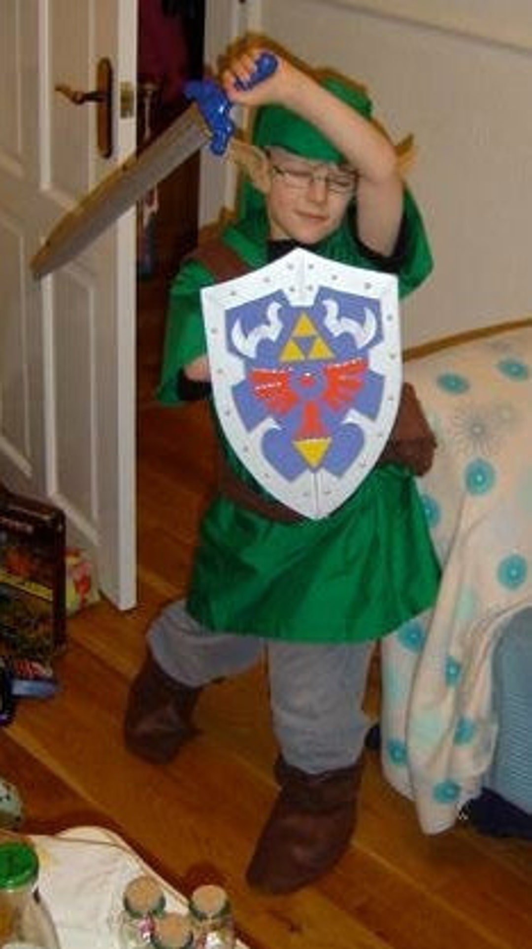 Ocarina of Time Link Costume Custom Made for Any Size Has Child Size ...