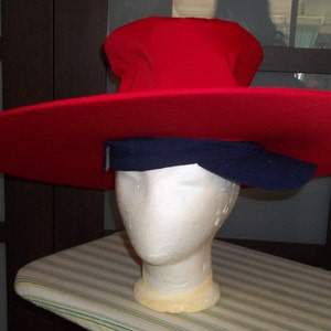 Alucard Hat Custom Made Available in RED Gloves With Cuffs and Cravat ...