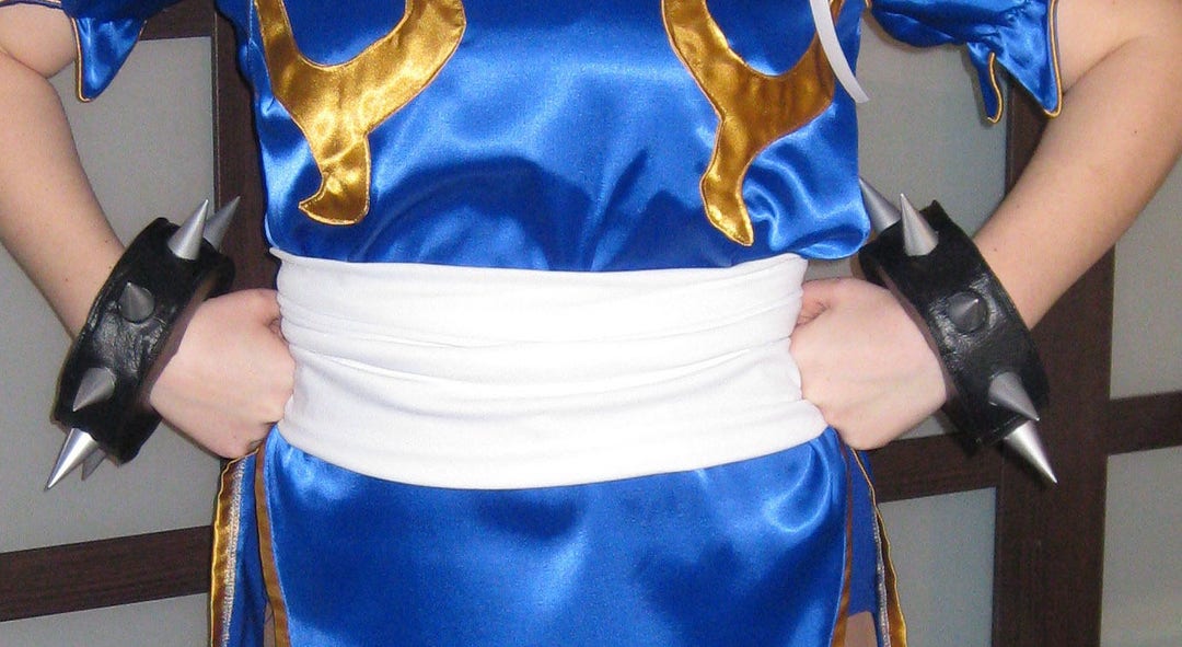 Wristband Spikes Spiked Wrist Cuffs Fat Spiky Bracelets for Your Chun ...