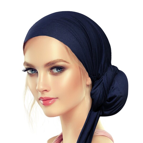Navy Blue Scarf - Etsy