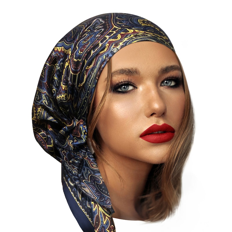 Custom Head Scarf - Etsy