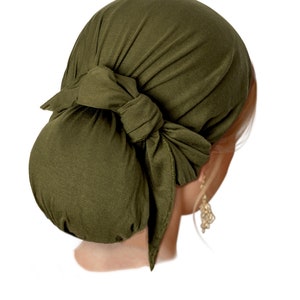 Hair Bun Volumizer: Cotton Head Scarf Bun Ball for Tichel - Etsy