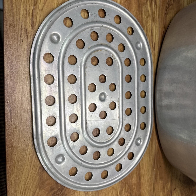 Wagner Ware Sidney 269M Cast Aluminum Oval Roaster Drip-drop Lid ...