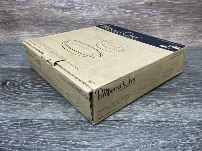 Pampered Chef Single Cake Pan With Checkerboard Insert #9611 - Etsy