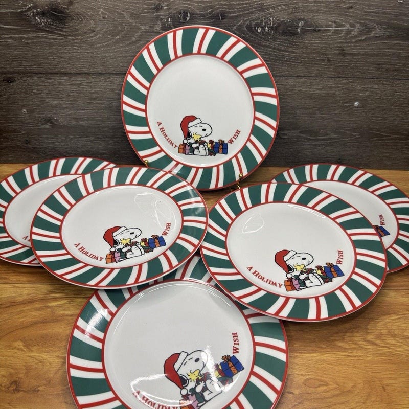 Snoopy Plate Ceramic - Etsy