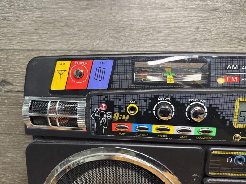 LASONIC I-931 Retro Boombox Am/fm Radio USB SD Aux Ipod W/ Remote - Etsy