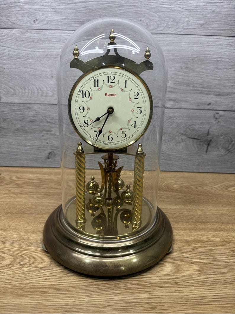 Vintage Kundo 400 Day Anniversary Clock German ~ for Parts or Repair - Etsy