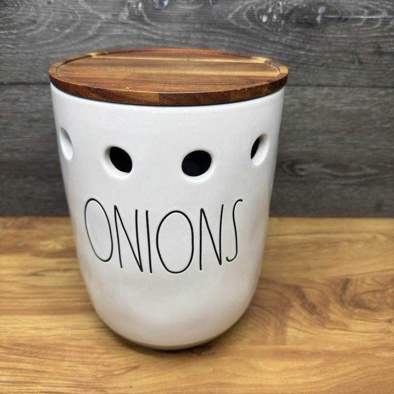 Onion Ceramic Canister - Etsy