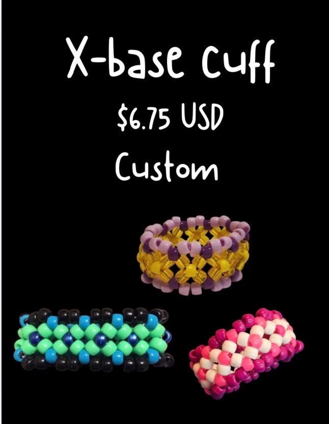 Custom X-base Cuff - Etsy