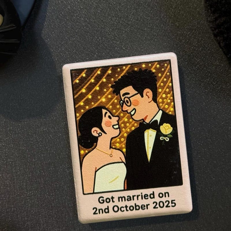 Wedding Magnets Clay - Etsy